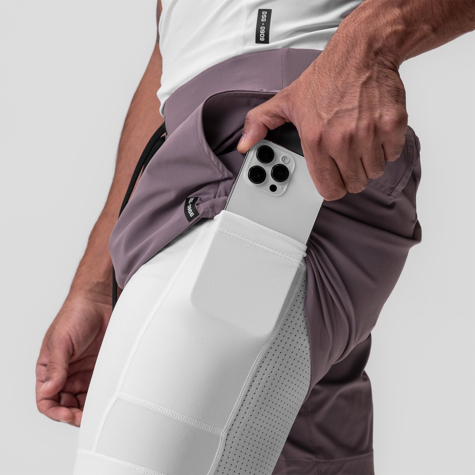 0866. Tetra-Lite® 7" Liner Short - Moonscape "Cyber"/White – ASRV