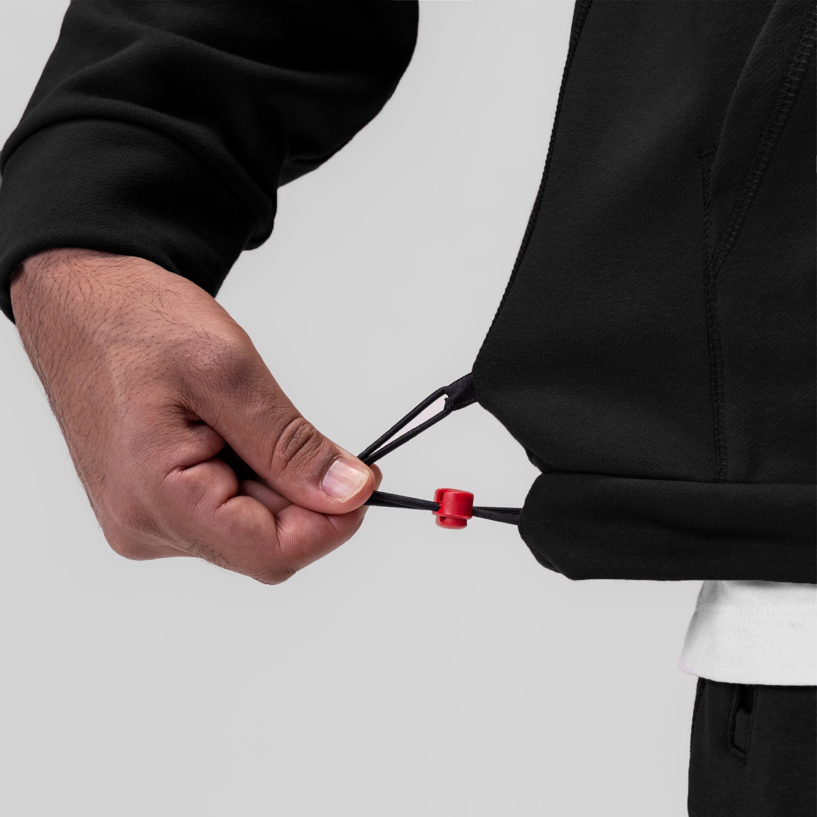 0905. Tech-Terry™ Weather-Ready Training Hoodie - Black "ASRV"