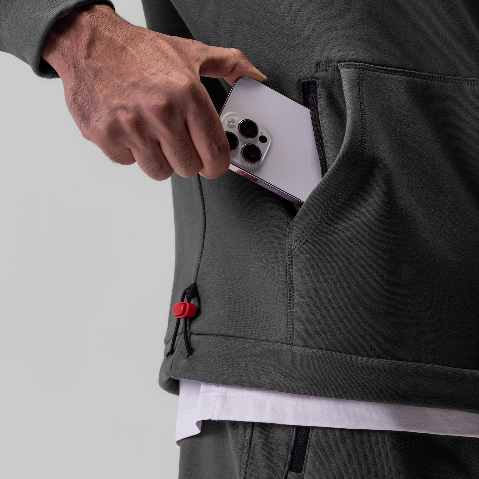 0905. Tech-Terry™ Weather-Ready Training Hoodie - Space Grey "ASRV"