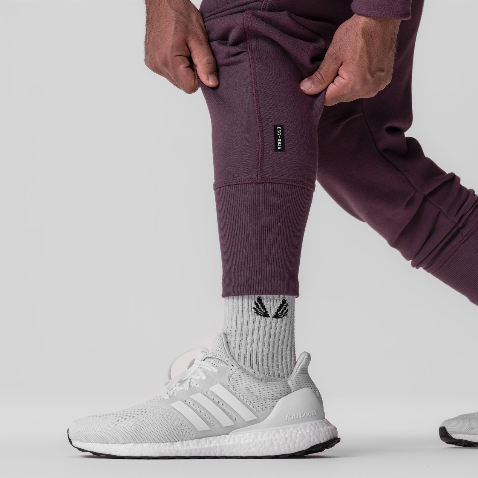 0915. Tech-Terry™ High Rib Jogger - Deep Purple "ASRV"