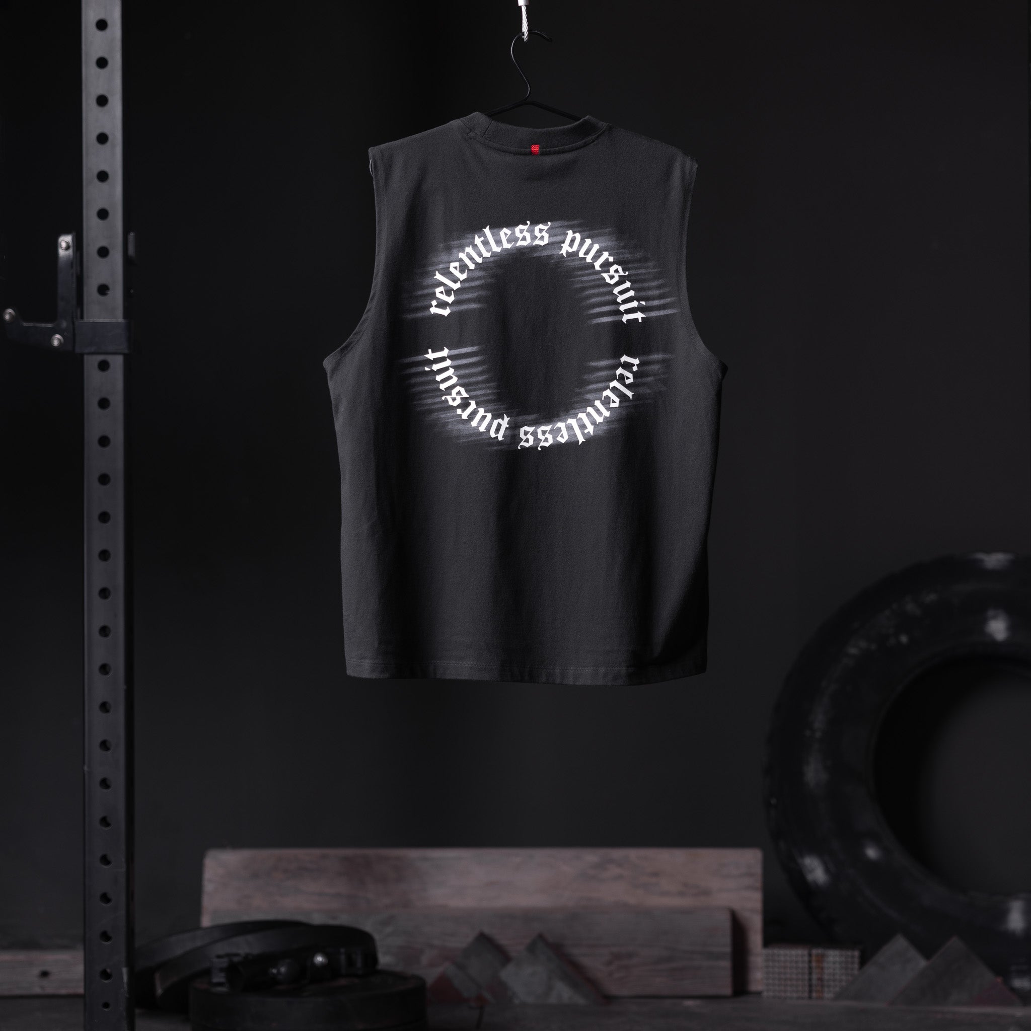 0807. Tech Essential™ Relaxed Cutoff - Black "RP Blur" – ASRV