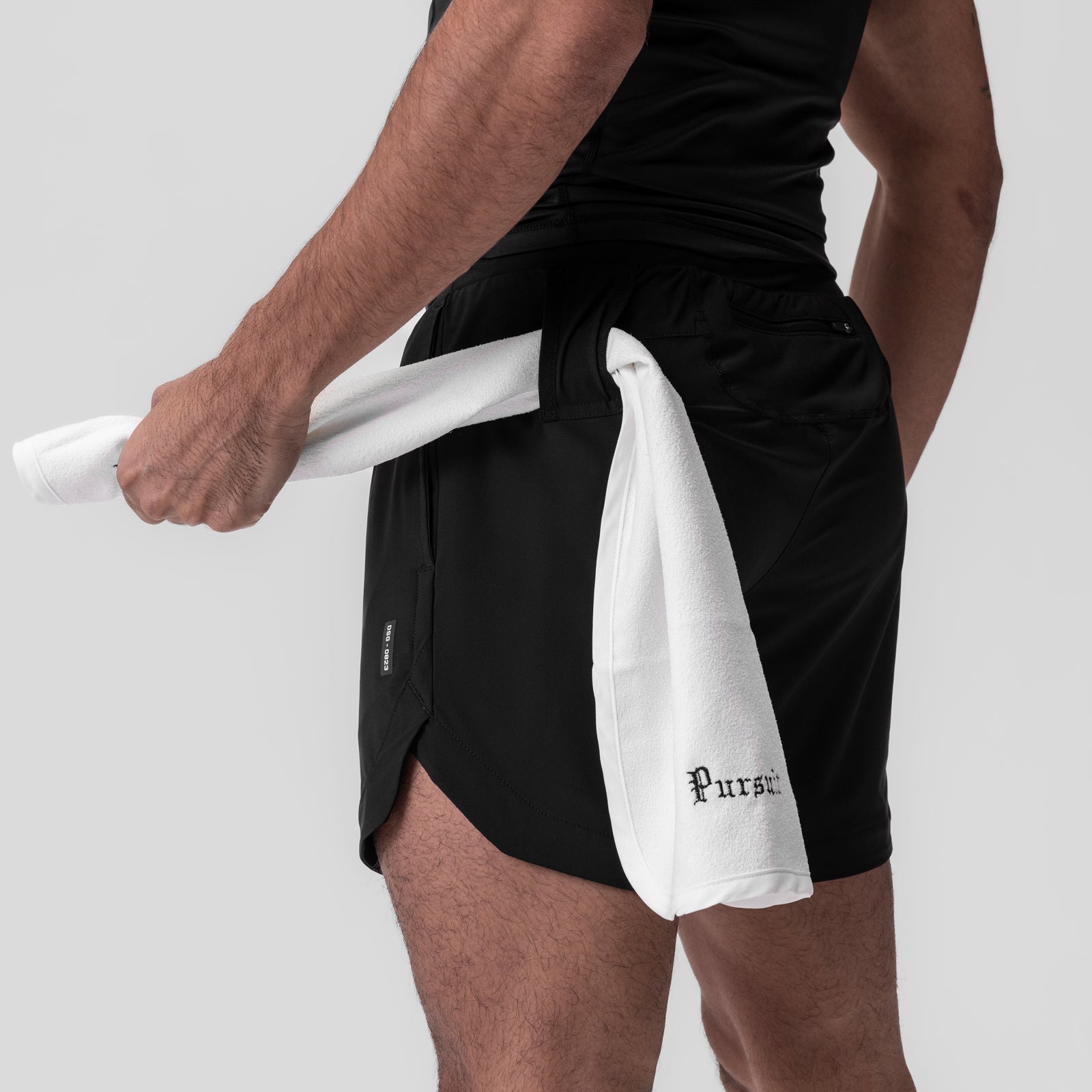 0823. Tetra-Lite® 7" Linerless Short - Black "Space Bracket" – ASRV