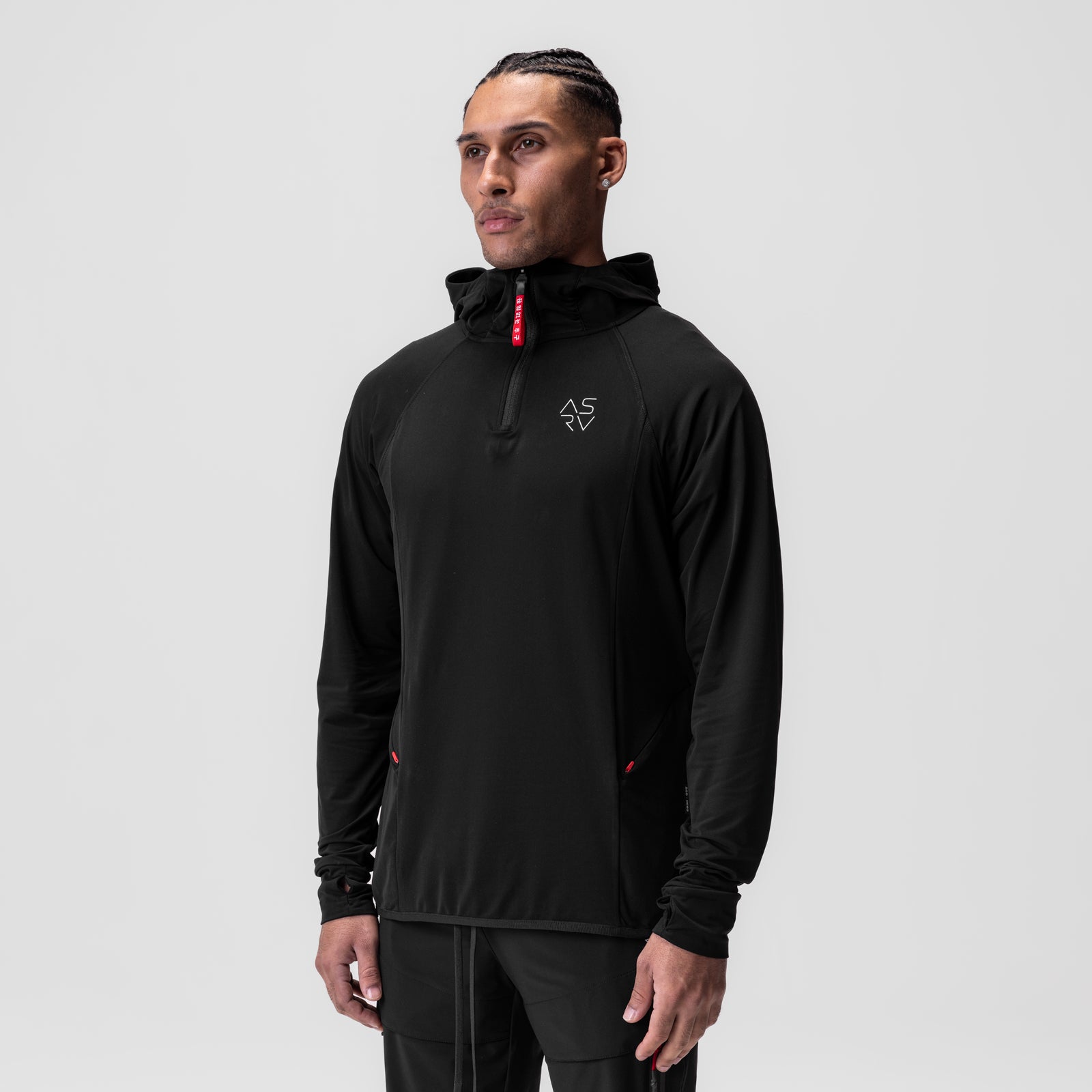 0682. Training Hoodie - Black "Cyber" – ASRV