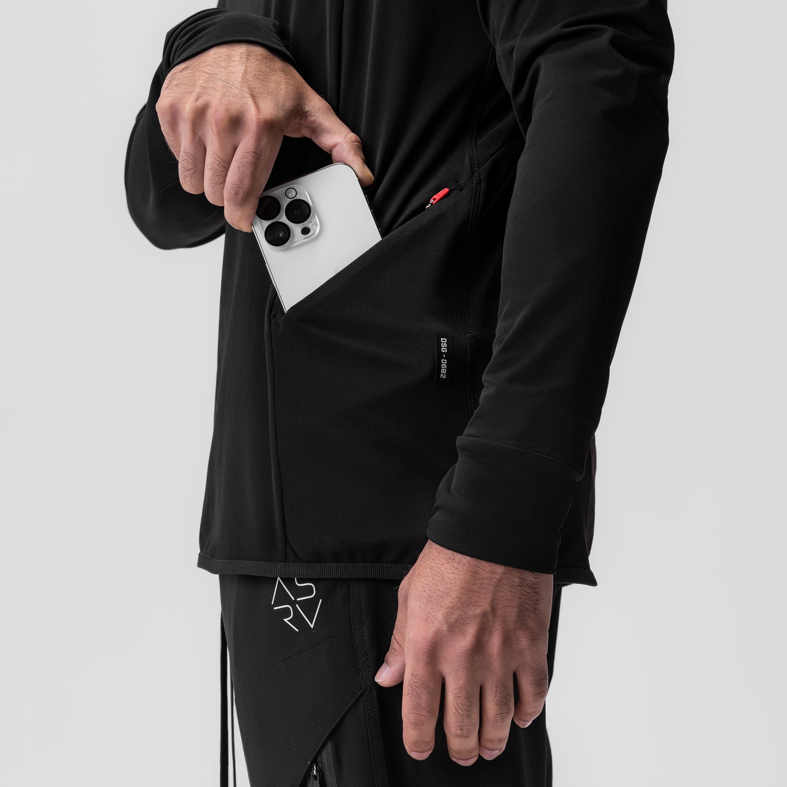 0682. Training Hoodie - Black "Cyber" – ASRV