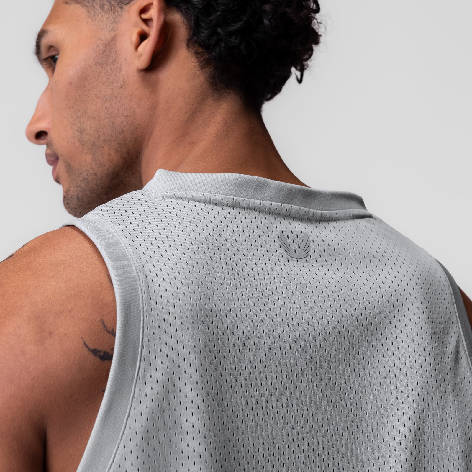 0990. Ion-Mesh Basketball Jersey - Slate Grey – ASRV