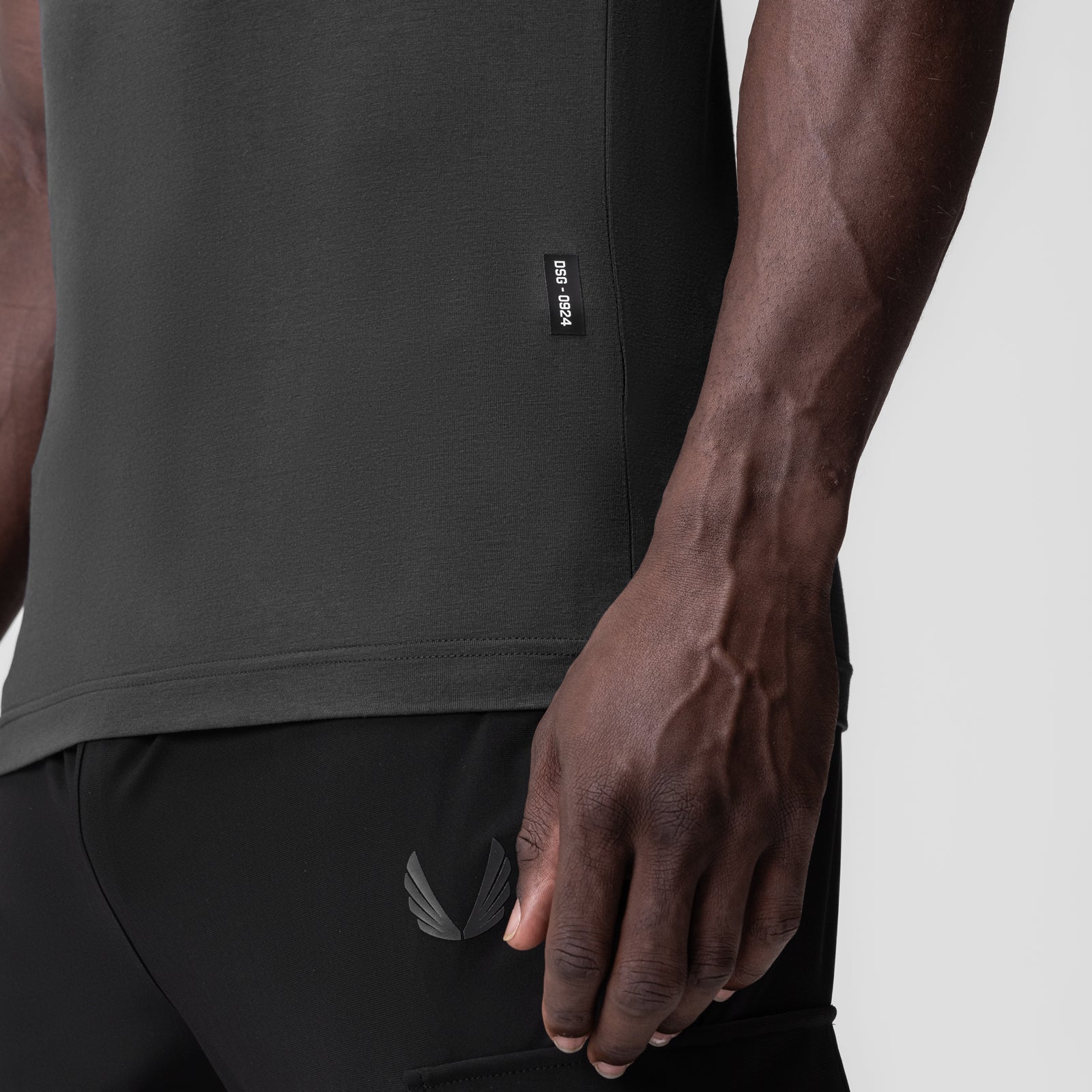 0924. Supima® Essential Slim Tank - Space Grey – ASRV