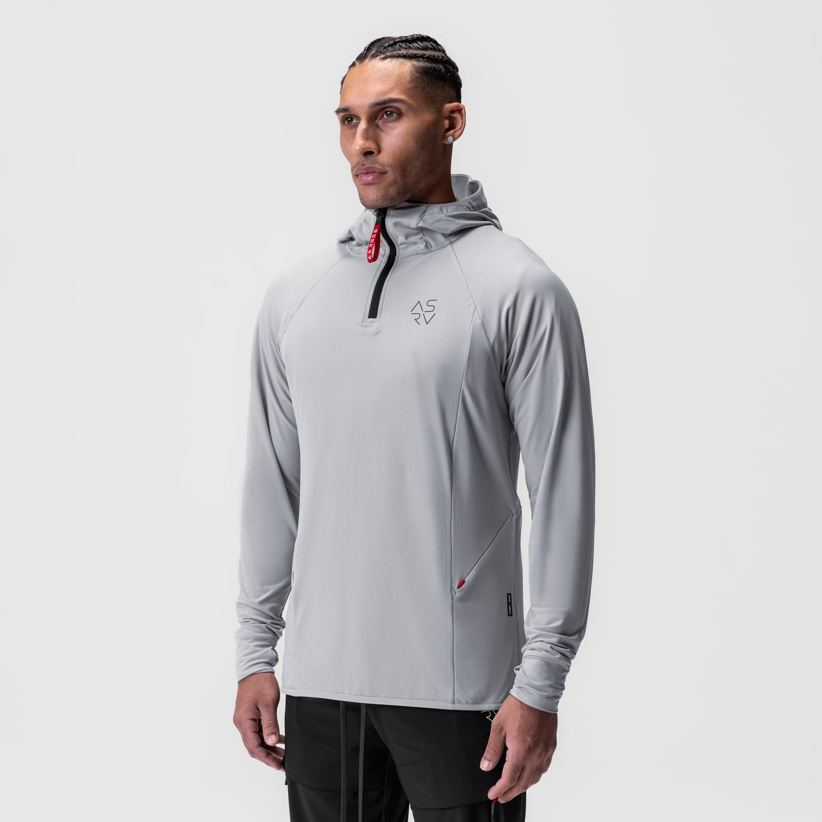 0682. Training Hoodie - Slate Grey "Cyber" – ASRV