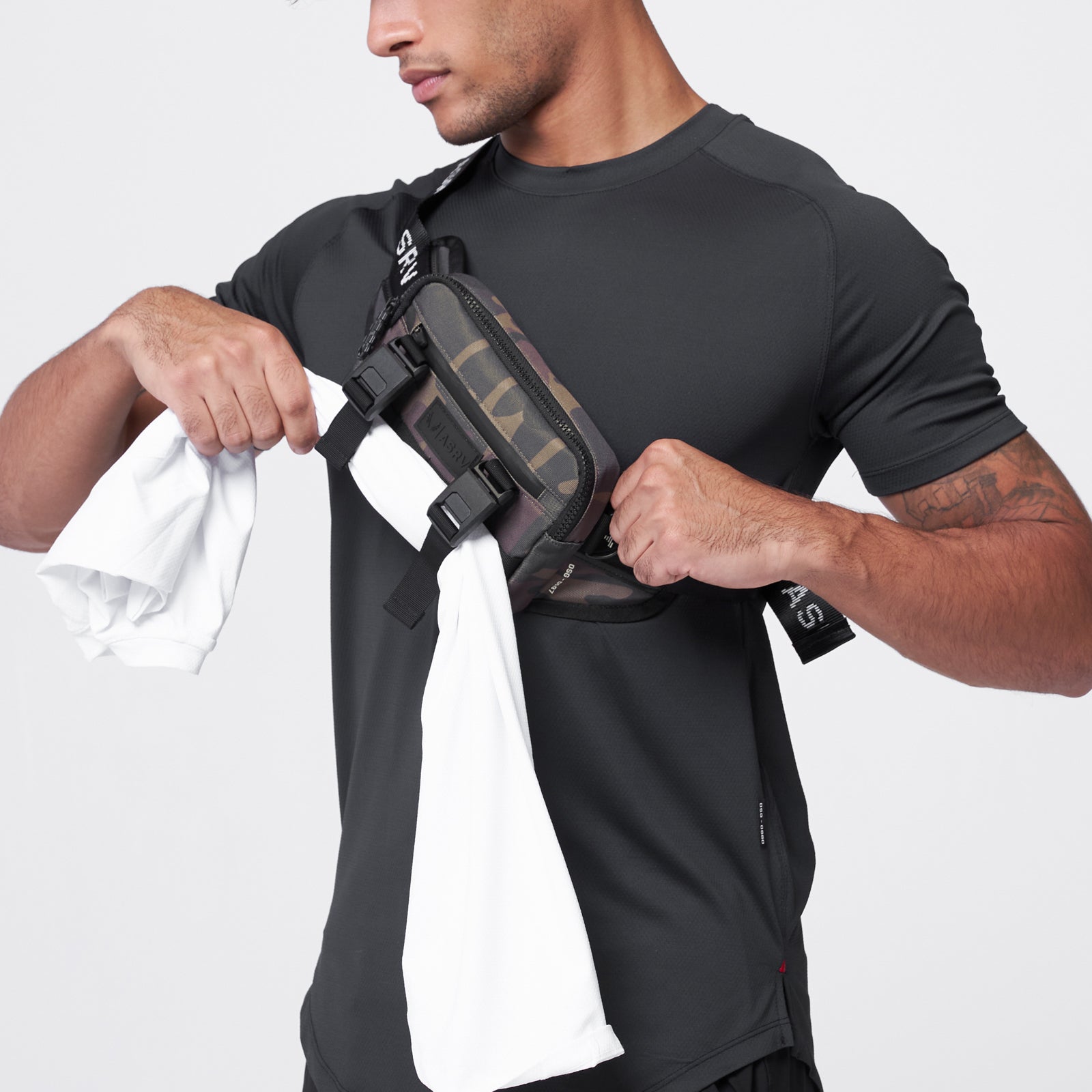 0197. Small Crossbody Bag - Rust Camo – ASRV