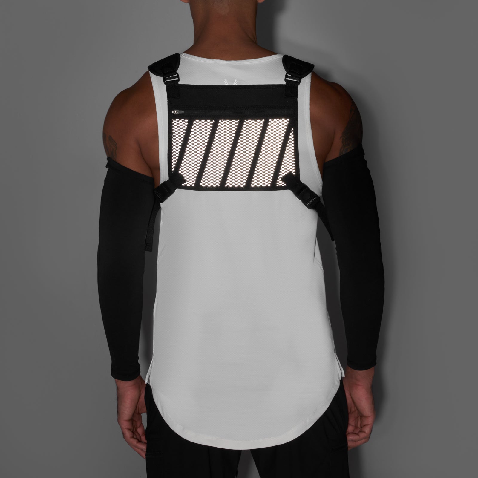 0634. Conditioning Chest Pack - Grey Reflective – ASRV